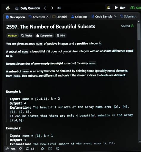 Leetcode Potd Problemsolving Recursion Arrays Dynamicprogramming