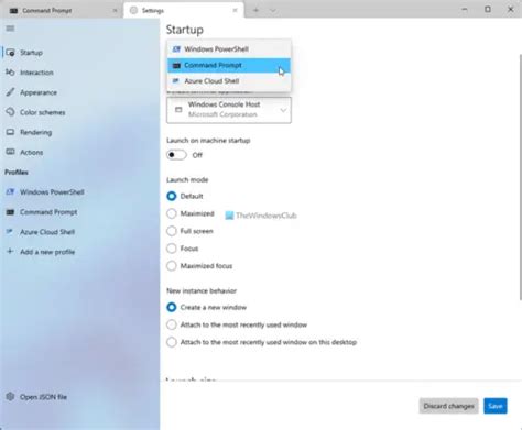 Windows Powershell Azure Cloud Shell Command Prompt In Terminal