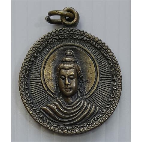 เหรียญหล่อ พระพุทธเจ้า ด้านหลัง ทรงประสูติ ตรัสรู้ แสดงธรรม ปรินิพพาน Shopee Thailand