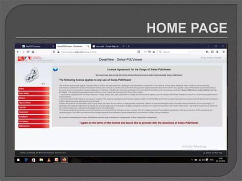 Swiss Pdb Viewer Pptx Chemistry Science