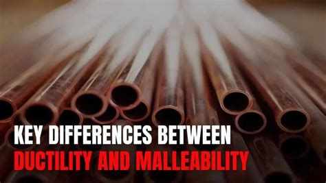 Ductility Vs Malleability Differences And Insights