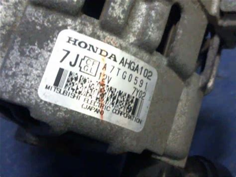 [used]alternator Honda Acty 2017 Ebd Ha9 31100rv4j01 Be Forward Auto