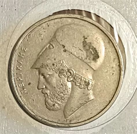 20 Drachmai Grece 1976 Périclès Qualité Ttb Eur 3 00 Picclick Fr