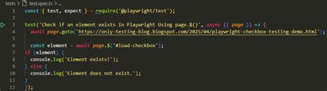 how to check if element exists in playwright 4 ways