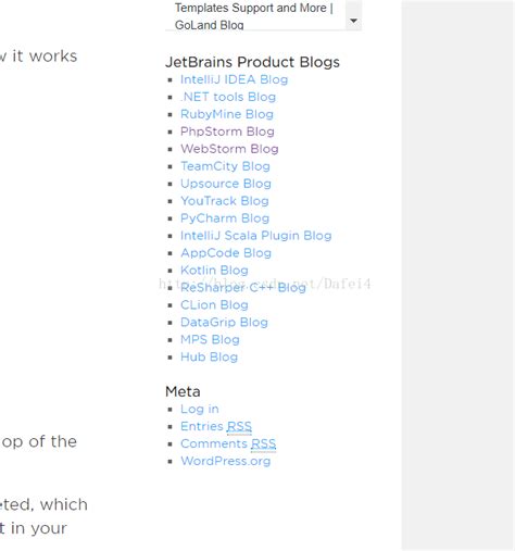 jetbrains 里不为人知的秘密 jetbrain中compare csdn博客