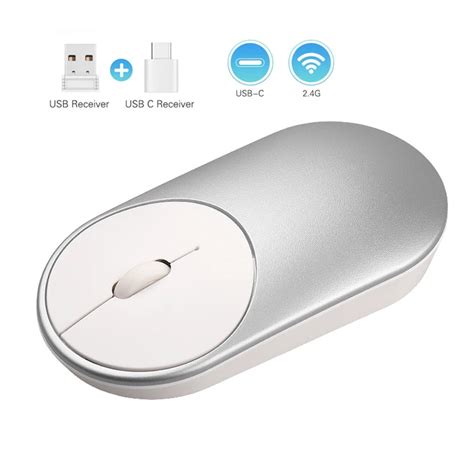 Type C Wireless Optical Mouse 2 4g Comfortable Ergonomic Modao Type C