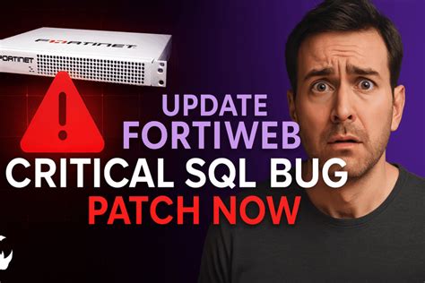 Fortinet Rushes Out Emergency Patch For Severe Fortiweb Flaw