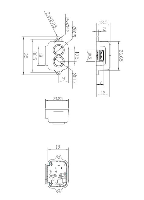 Tfmini Plus Tf Mimi Tf Luna Tof10120 Twtof240ui Tof Laser Lidar Range
