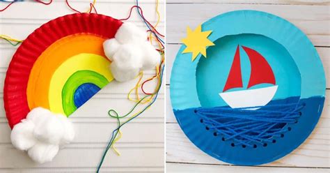 Nasilyapilio 40 Paper Plate Craft Ideas
