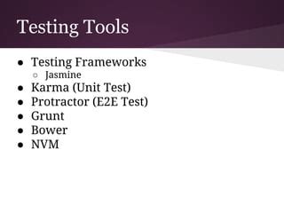 Angular Testing PPT