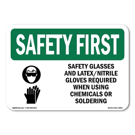 Signmission Os Sf A 1014 L 10911 10 X 14 In Osha Safety First Sign