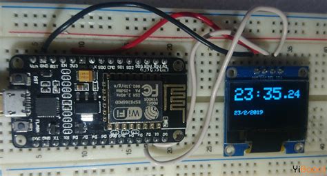 使用nodemcu制作基于物联网的模拟数字oled时钟 Arduino专区 一板网电子技术论坛