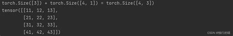 Pytorch Broadcasting广播机制python Broadcastable Csdn博客