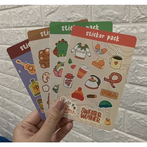 Jual Sticker Pack Lucu Stiker Hp Laptop Indonesia Shopee Indonesia