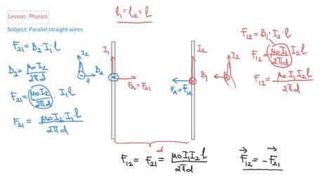 Magnetic Force Between Two Parallel Wires Calculator At Rene Clapp Blog