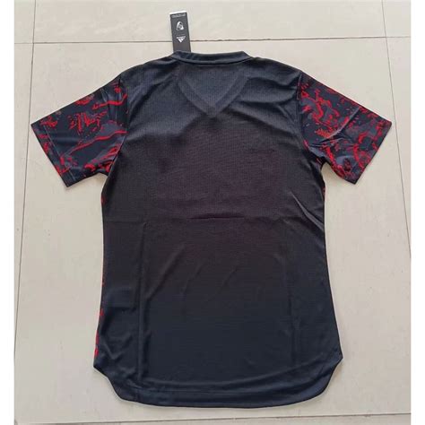 เสื้อกีฬาแขนสั้น ลายทีมชาติฟุตบอล Player Version River Plate 21 22 ชุดเยือน Olive City Thaipick