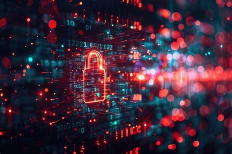 Premium Photo Protecting Business Data Privacy Through Cybersecurity Measures