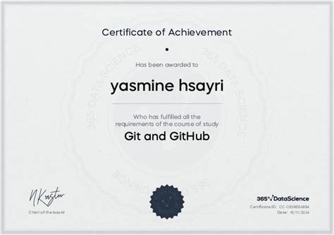 🎉 Excited To Share That Ive Earned A Git And Github Certification From 365 Data Science