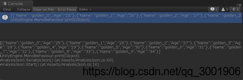 Unity使用newtonsoftjson序列化与反序列化unity Newtonsoftjson Csdn博客