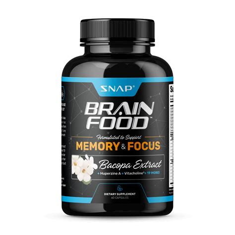 Nootropics Brain Booster Supplement For Memory And Focus Improve