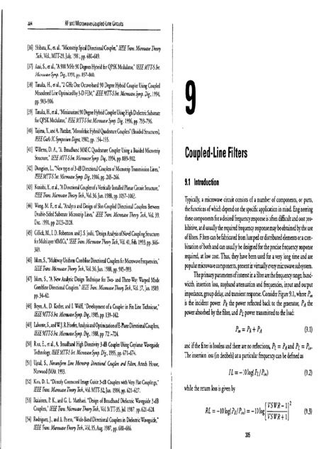 Bahl Rf And Microwave Coupled Line Circuits Pdf