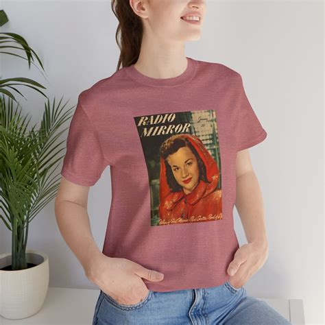 Anita Gordon Radio Mirror Cover T Shirt Vintage Radio Star Tribute Etsy