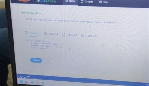 Buffer Overflow Which Coding Practice Helps Studyx