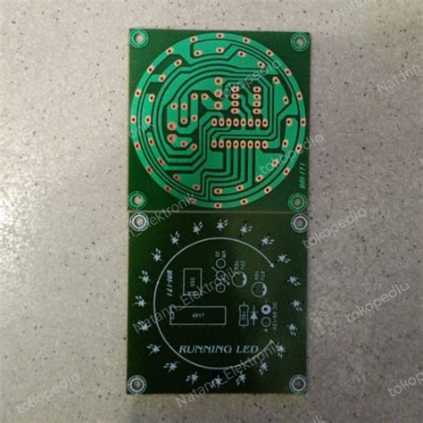 Jual 3210 Papan Jalur Sirkuit Pcb Rangkaian Running Led Ring Bulat