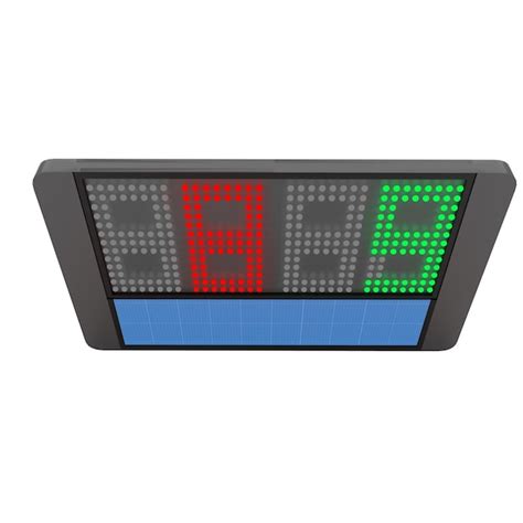 Premium Psd Scoreboard Front Side