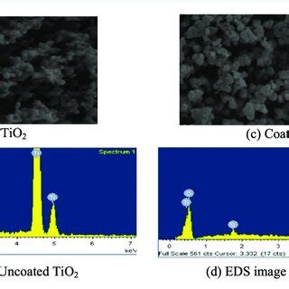 SEM And EDS Images Of TiO Nanoparticles Download Scientific Diagram