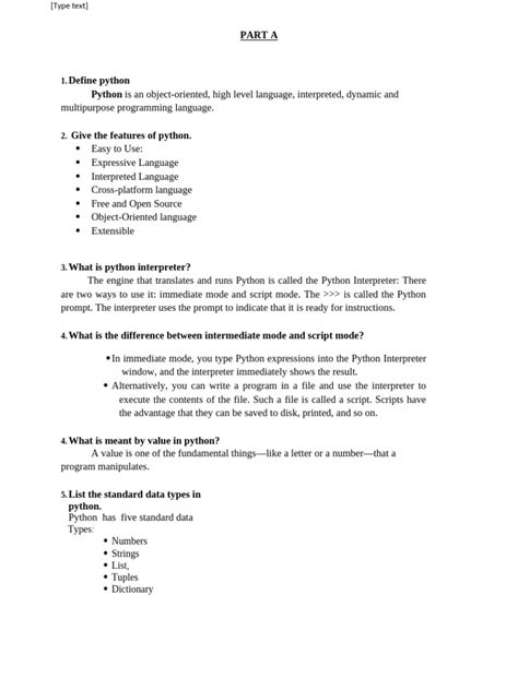 Python Material Pdf Boolean Data Type Control Flow