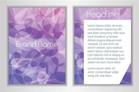 현대 추상 배경 디자인으로 브랜드 아이덴티티 템플릿입니다 브랜드 이름 및 제목에 대 한 장소입니다 벡터 일러스트 레이 션 0명에 대한 스톡 벡터 아트 및 기타 이미지