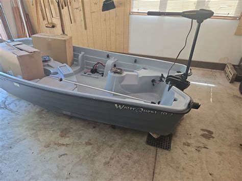 Water Quest 102 Boat W 2 New Seats Uninstalled Kaufman Realty