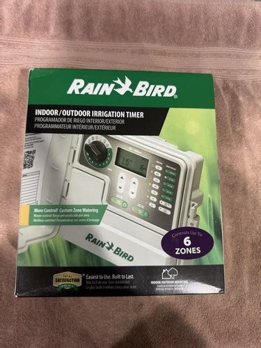 Rain Bird Sst 600out Irrigation Timer 6 Zone Indooroutdoor New