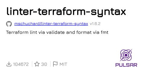 Linter Terraform Syntax