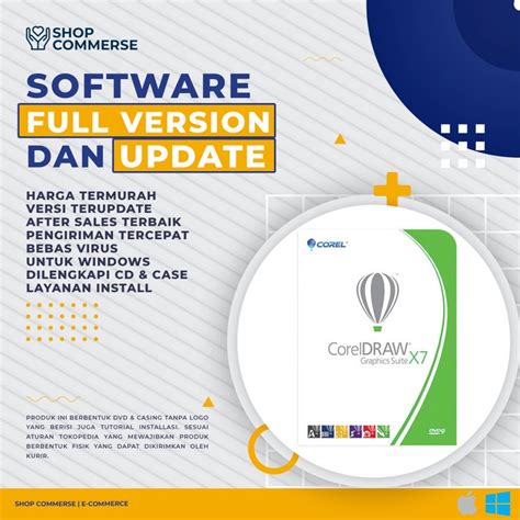 Jual CorelDRAW Graphics Suite X7 Untuk Windows 32 Dan 64 Bit Shopee Indonesia