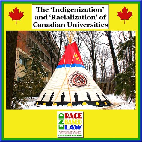 ‘the ‘indigenization And ‘racialization Of Canadian Universities