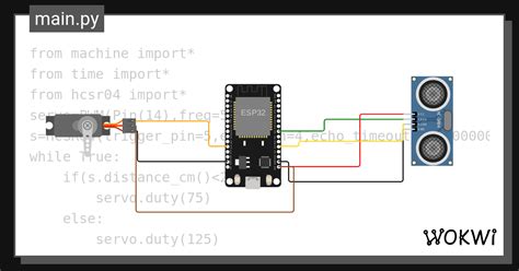 Barriére De Parking Wokwi Esp32 Stm32 Arduino Simulator