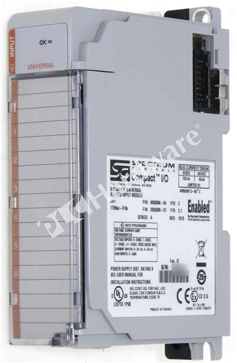 PLC Hardware Spectrum Controls Sc IF U CompactLogix Analog Input P