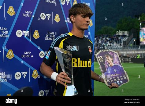 Como Italy 24th May 2025 Nico Paz Of Como 1907 During Como 1907 Vs