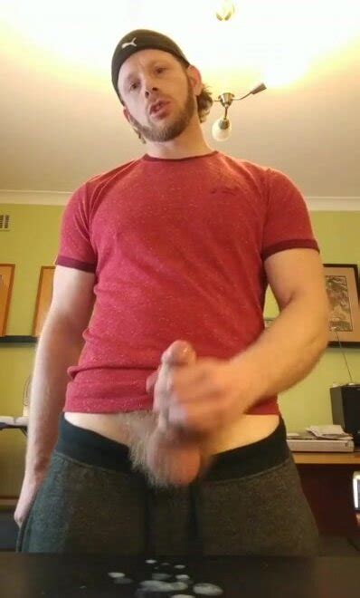 Ginger Redneck Jerks Cums On A Table Thisvid Com