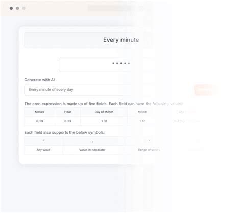 Cron Expression Generator