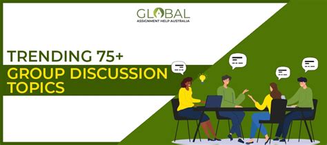 List Of 75 Trending Group Discussion Topics