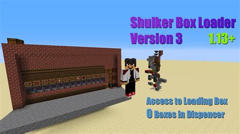 Shulker Box Loader With Access To Loading Shulker Version Minecraft YouTube