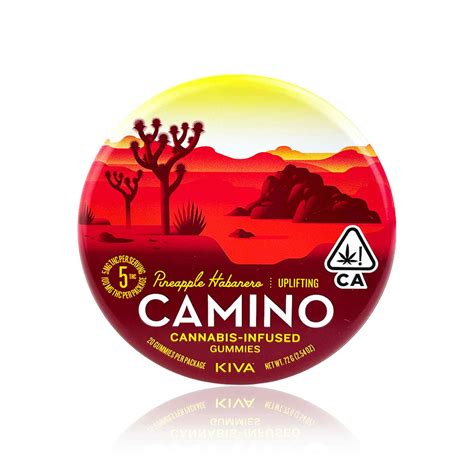 Camino Edible Pineapple Habanero Gummies 100mg Tropicanna