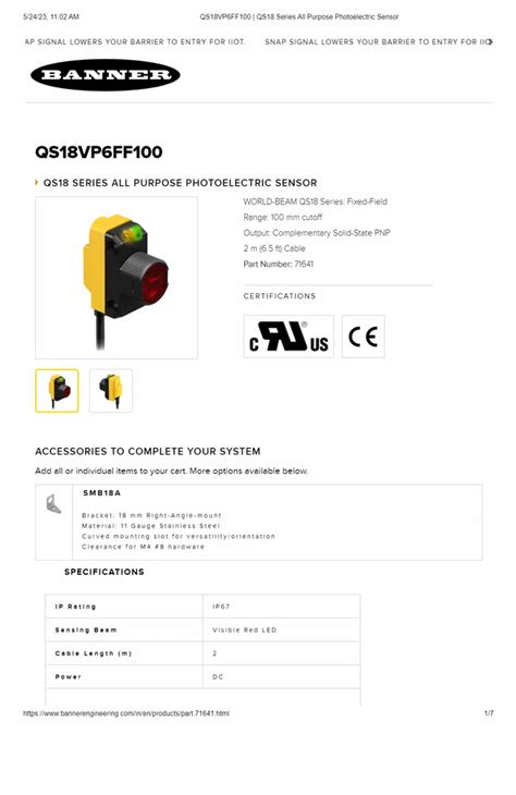 Banner Photoelectric Sensor At ₹ 1500piece Optoelectronic Sensor In Ahmedabad Id 2851268793497