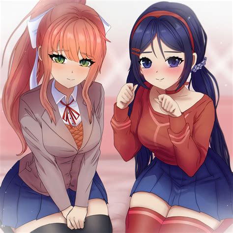 Mita And Monika By Pinkimi42 On Deviantart