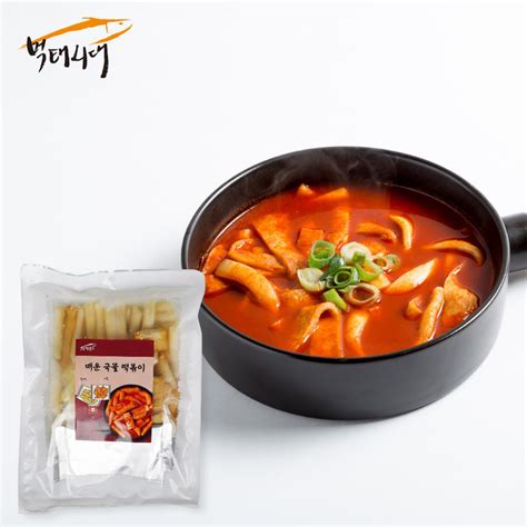 매운국물 떡볶이 원팩 밀키트 435g 정진푸드