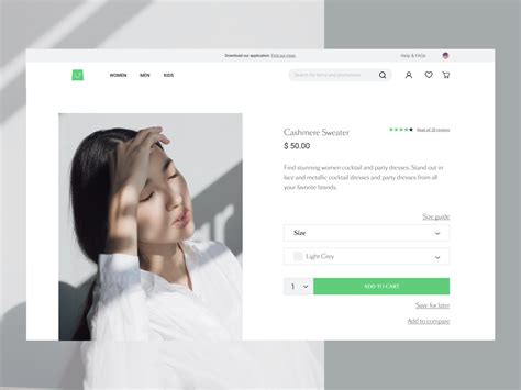 Vue Storefront Product Page By Havaka Studio For Divante S A On Dribbble