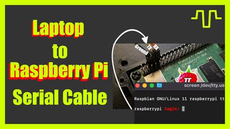 How To Connect Raspberry Pi To Laptop Serial Uart Youtube